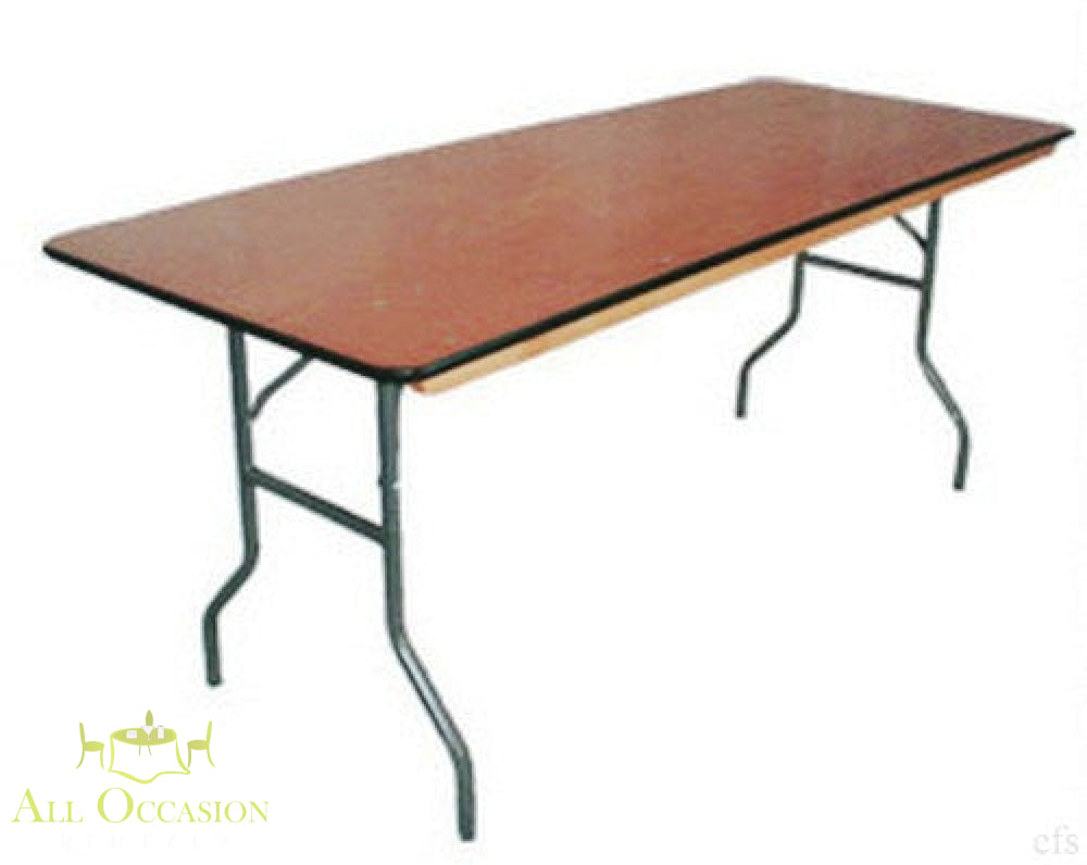 8' Banquet Table Rental for Weddings & Events – All Occasion Rentals