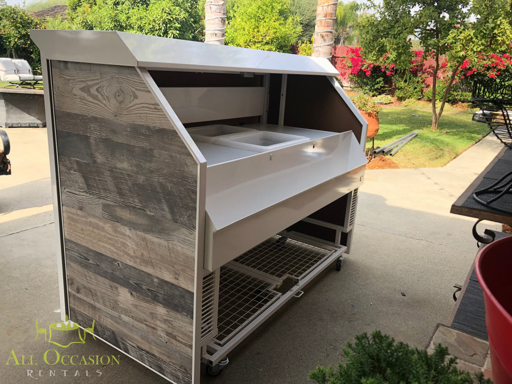 Rustic Professional Portable Bar for Events – All Occasion Rentals