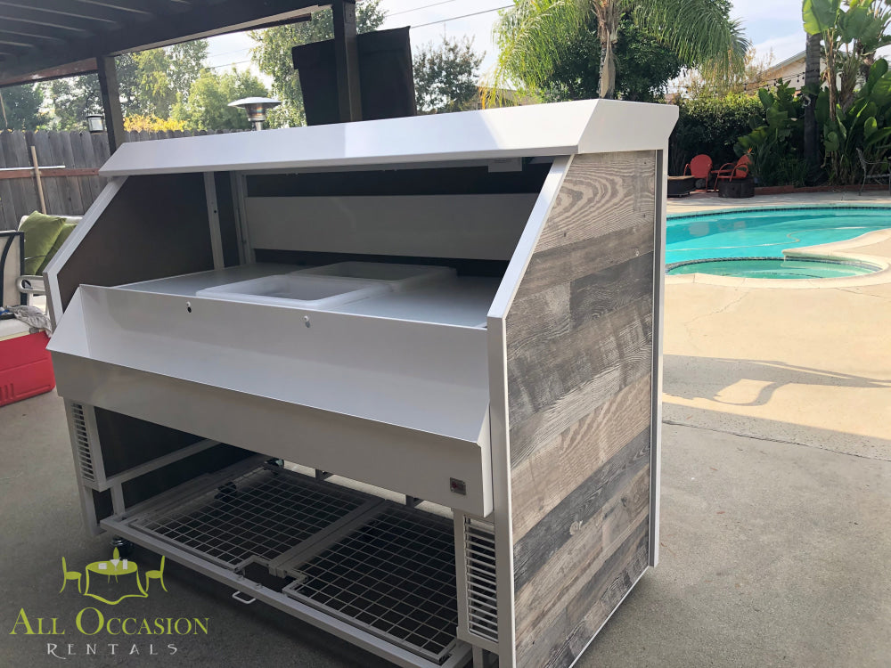 Rustic Professional Portable Bar for Events – All Occasion Rentals